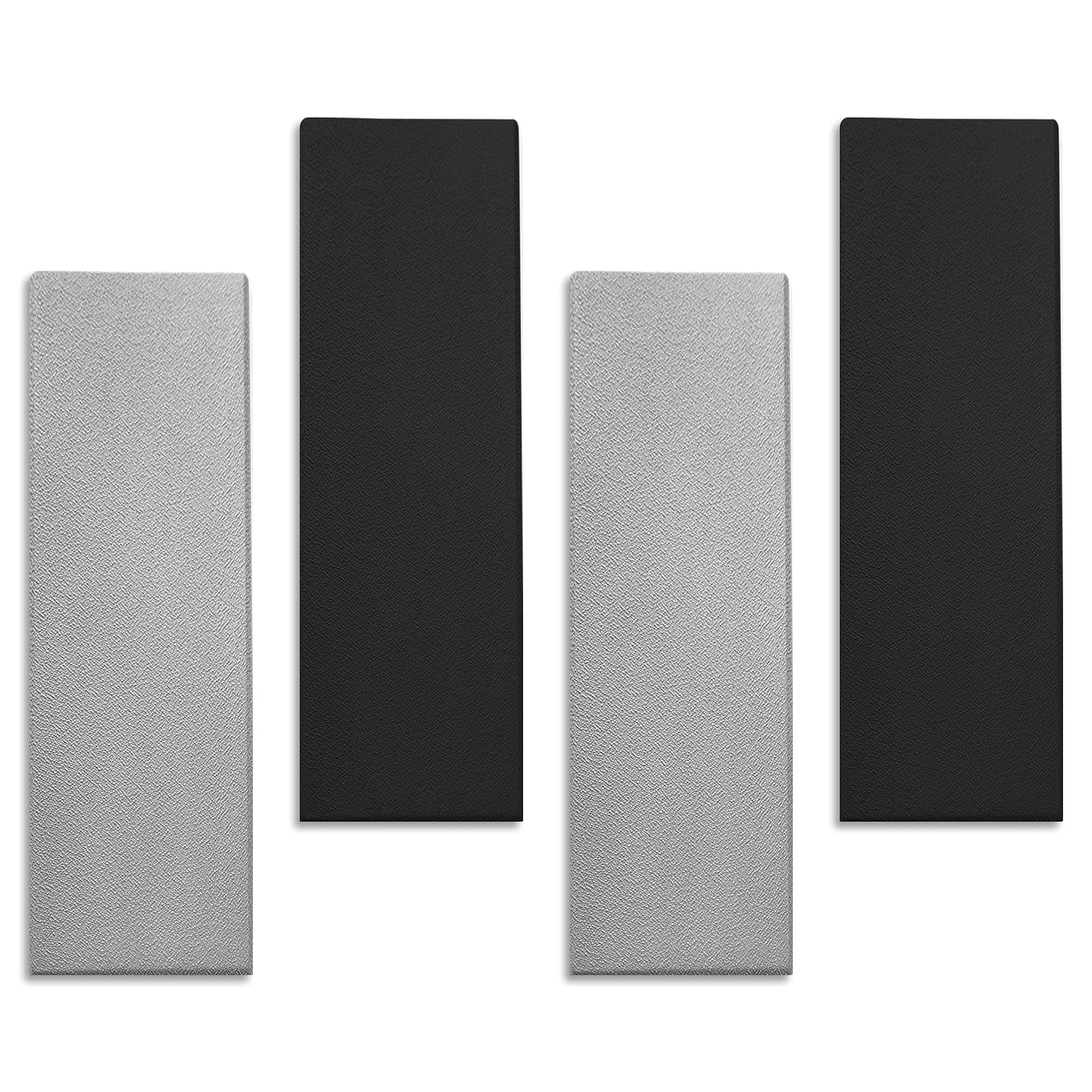 T nnen 4 pack Acoustic Panel BLACK GRAY Premium Fiberglass 2 Inch t-nnen-4-pack-acoustic-panel-black-gray-premium-fiberglass-2-inch