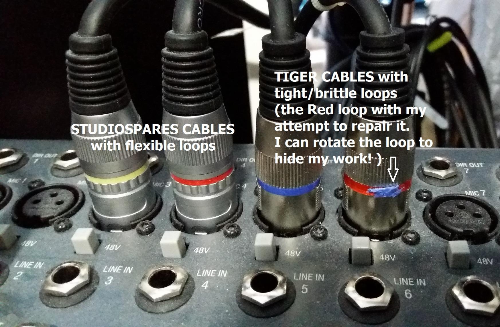 TIGER MIC4-10 Microphone Cable - XLR-m to XLR-f - 10 Metres,Black ...