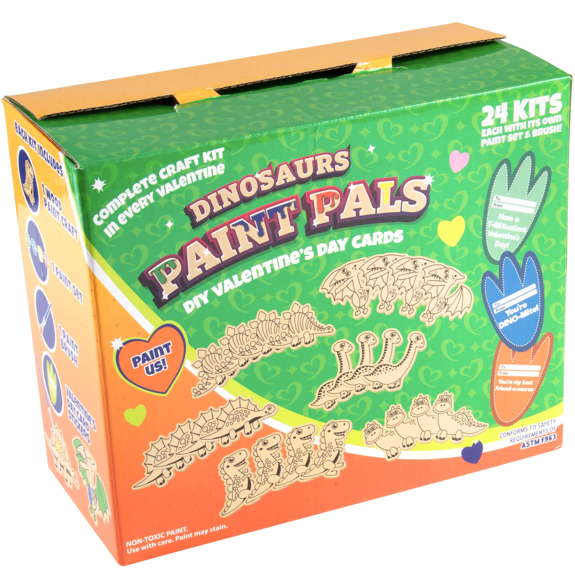 Snapklik.com : Dinosaur Wood Painting Kits