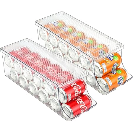 BingoHive Rolling Can Dispenser Fridge Beer Can Organiser Soda Can ...