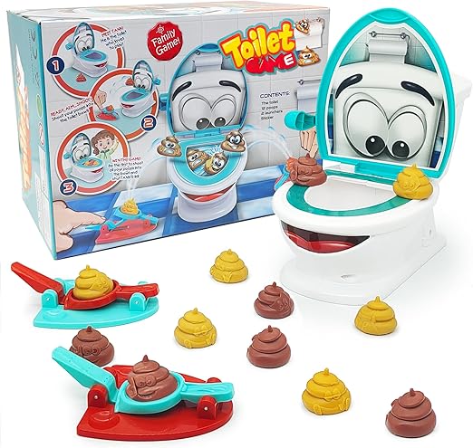 Amazon.com: Anemeeoke Poop Family Game - Funny Shooting Game - Fast and ...
