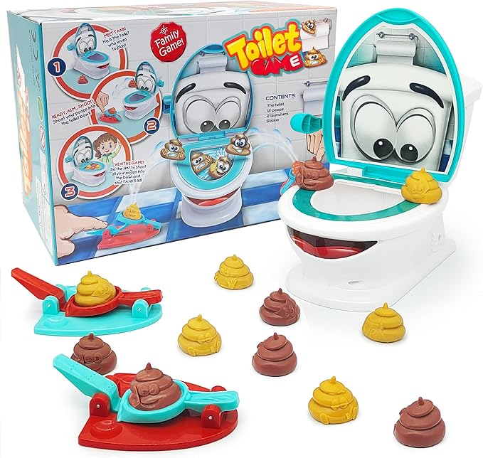 Amazon.com: Anemeeoke Poop Family Game - Funny Shooting Game - Fast and ...