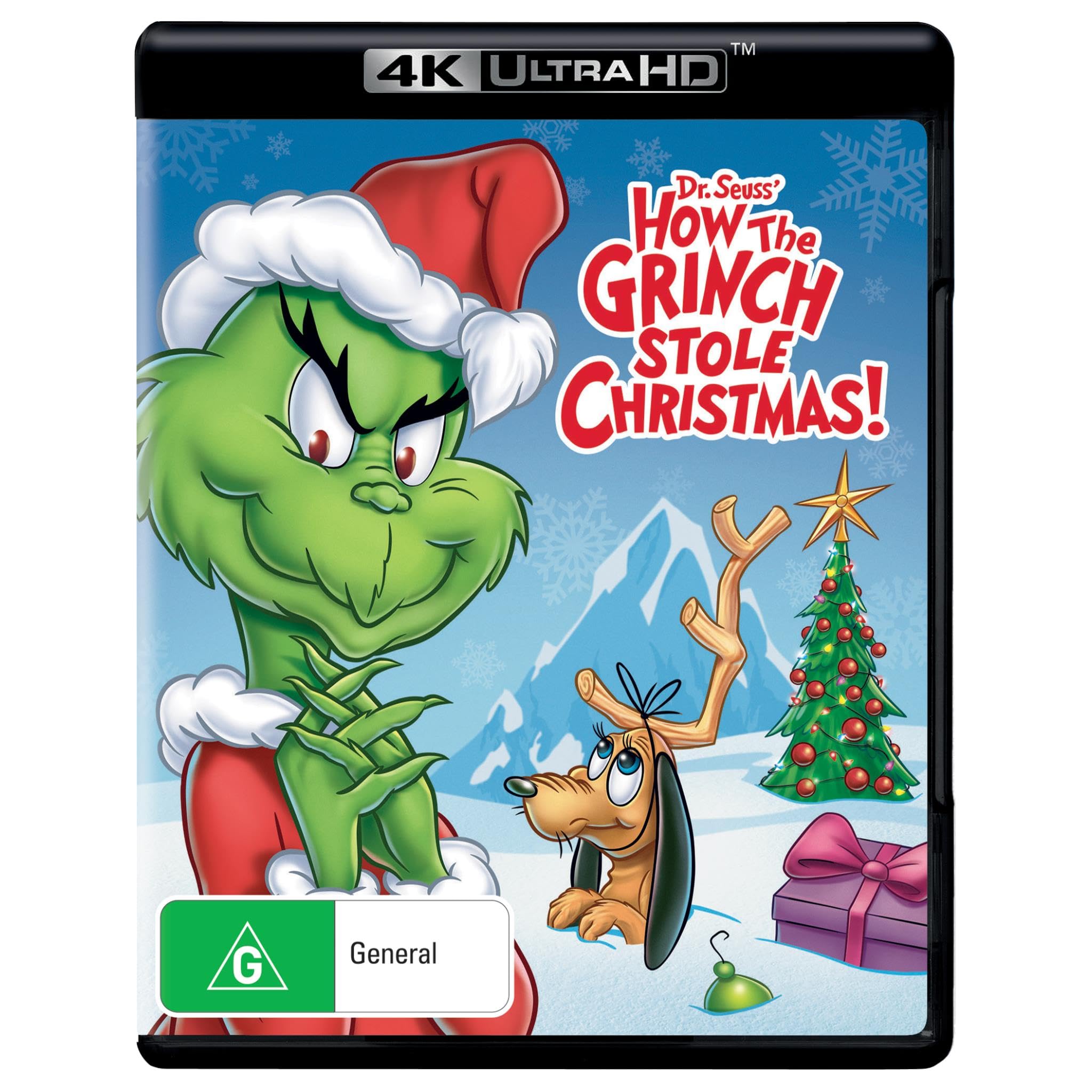 Amazon.com: How the Grinch Stole Christmas 4K Ultra HD | 1966 Animated ...