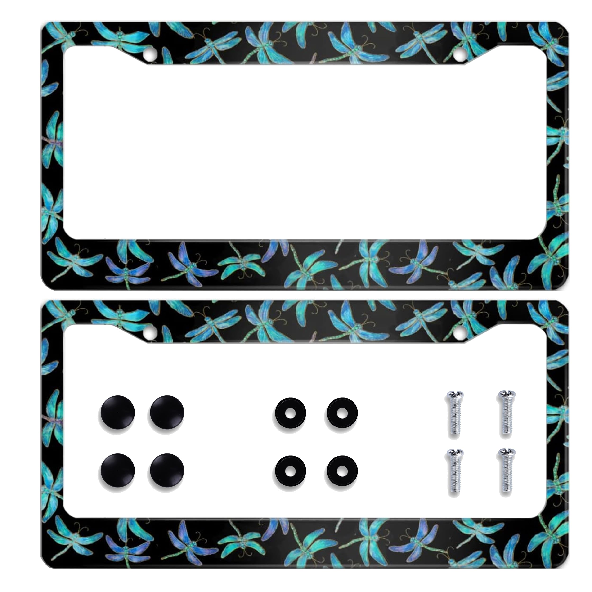 Amazon.com: Personalized 2 Pack Beautiful Dragonfly Insects Flying ...