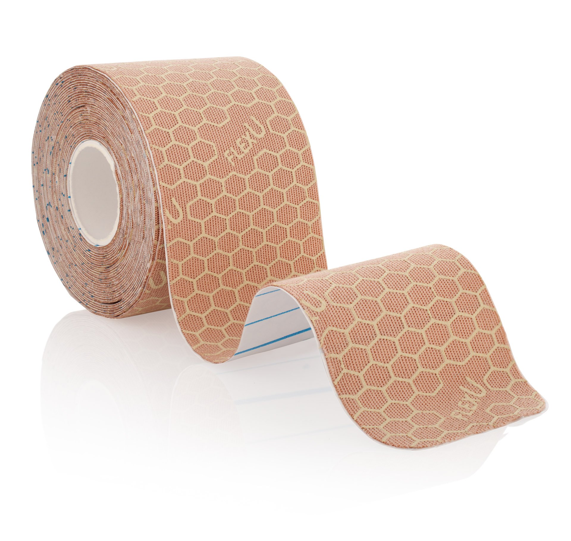 Amazon.com: FlexU Synthetic Kinesiology Tape; Single Roll (Pre-Cut or ...