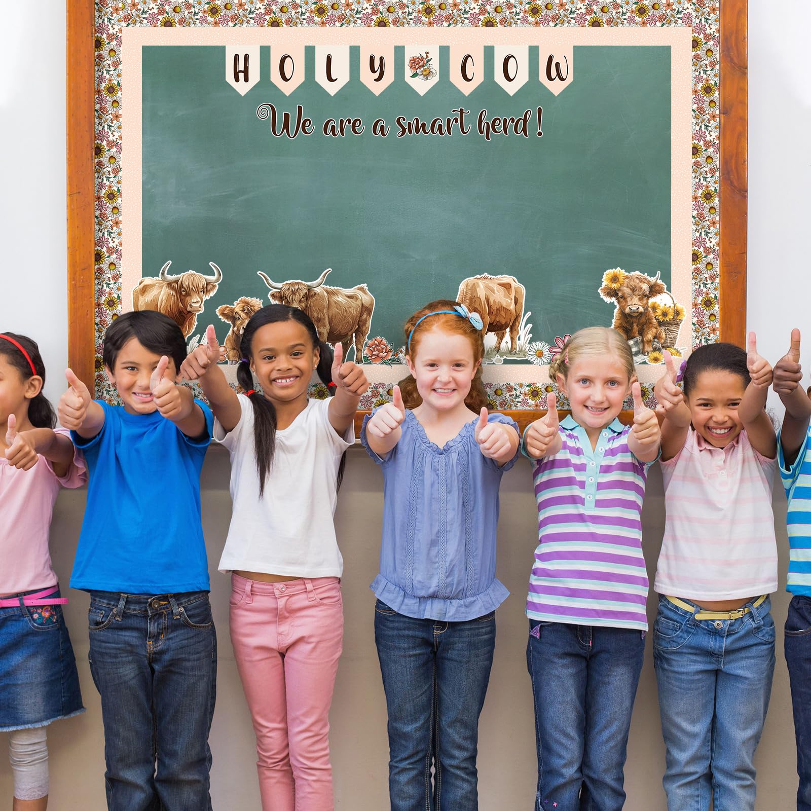 Snapklik.com : Highland Cow Classroom Decor Welcome Back To School ...