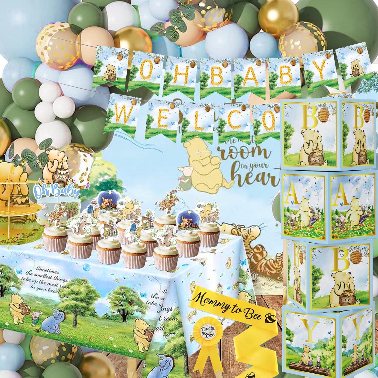 Winnie The Pooh Shower Items 50+ Dreamy Winnie The Pooh Baby Shower