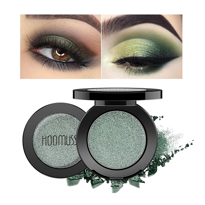 Amazon.com : HOOMUSS Emerald Green Eyeshadow Shimmer Handmade Eye ...