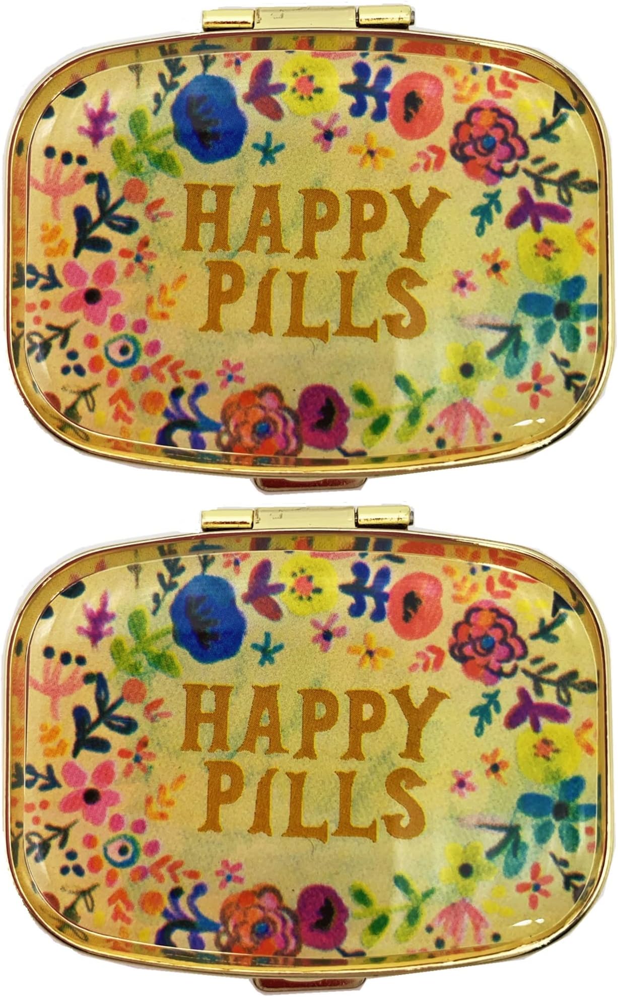 Amazon.com: Ankaful Retro Pill Organizer Weekly 7 Days with Reminder ...