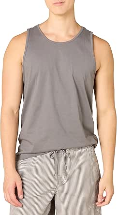 Amazon Essentials Men's Regular-Fit Tank Top : Amazon.com.au: Clothing ...