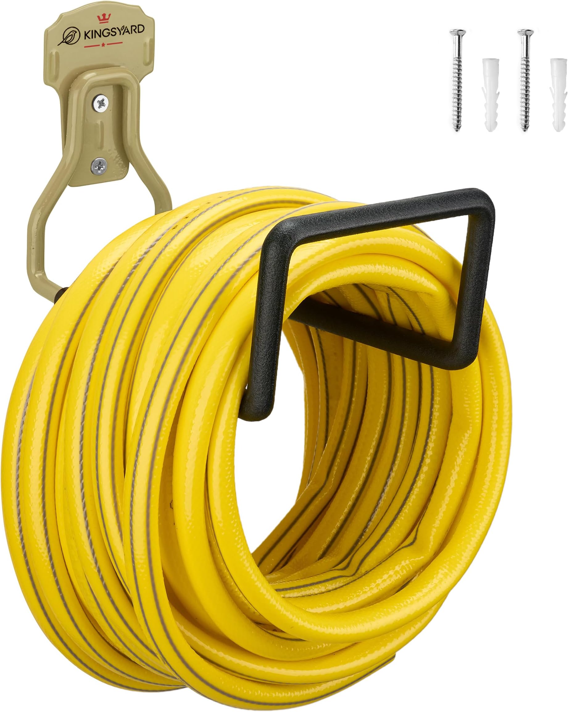Amazon.com: Kingsyard Garden Hose Holder Wall Mount - Heavy Duty Water ...