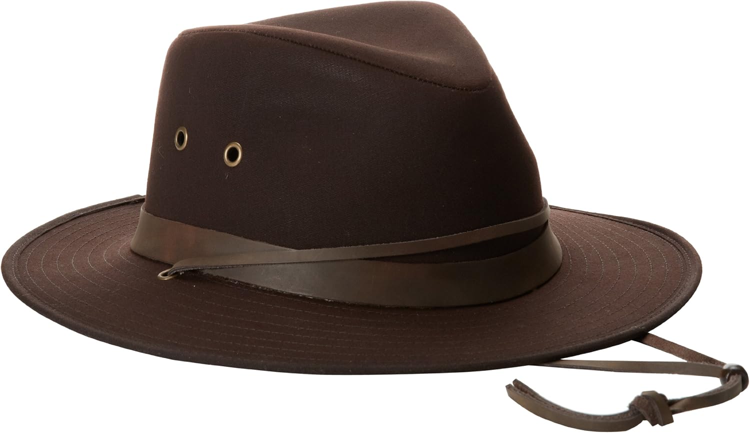 Henschel Men's Outback Oilcloth Hat, Dark Brown, X-Large : Amazon.co.uk ...