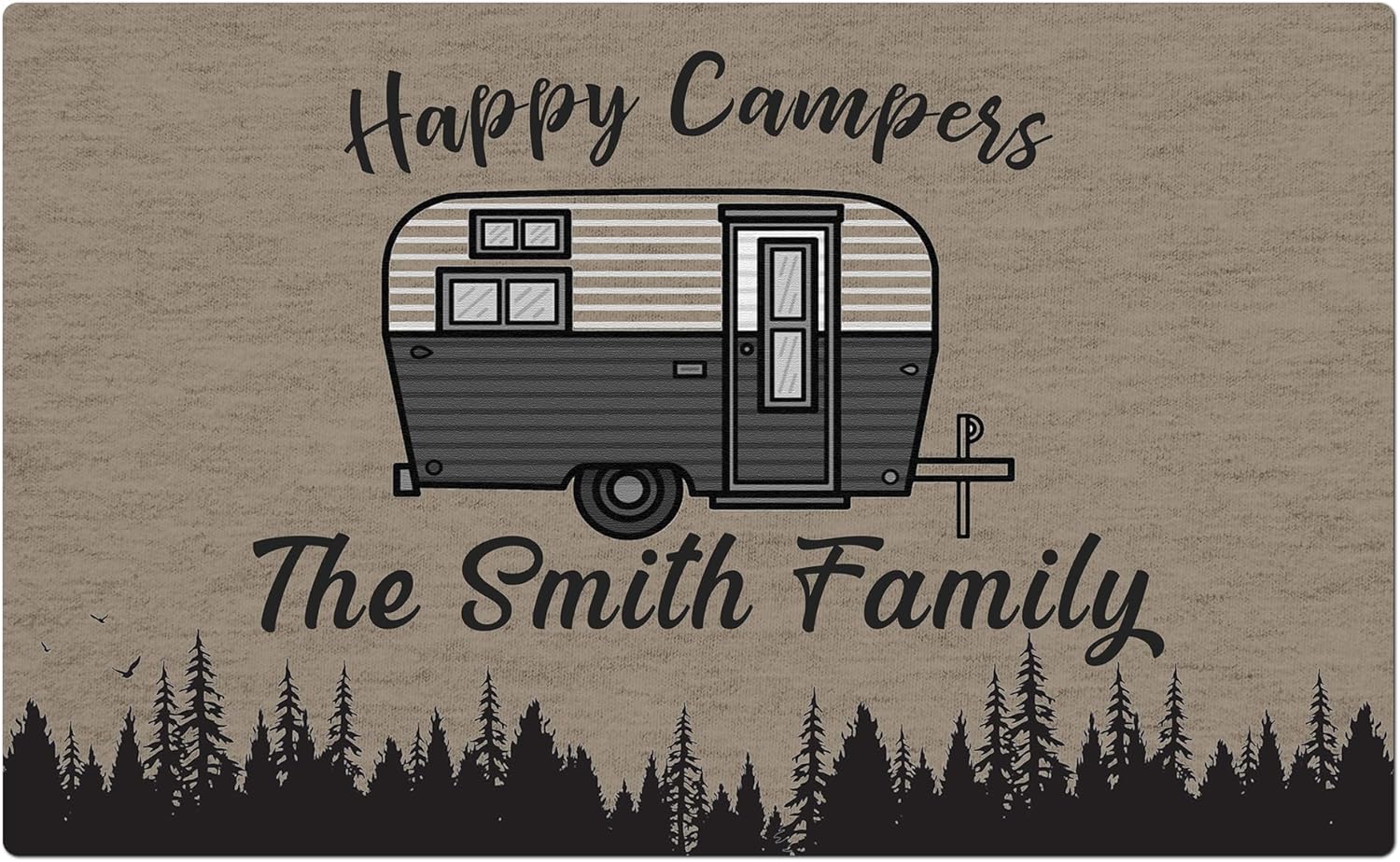 Amazon.com: Magimagine Personalized Camping Mat for Happy Camper - Your ...