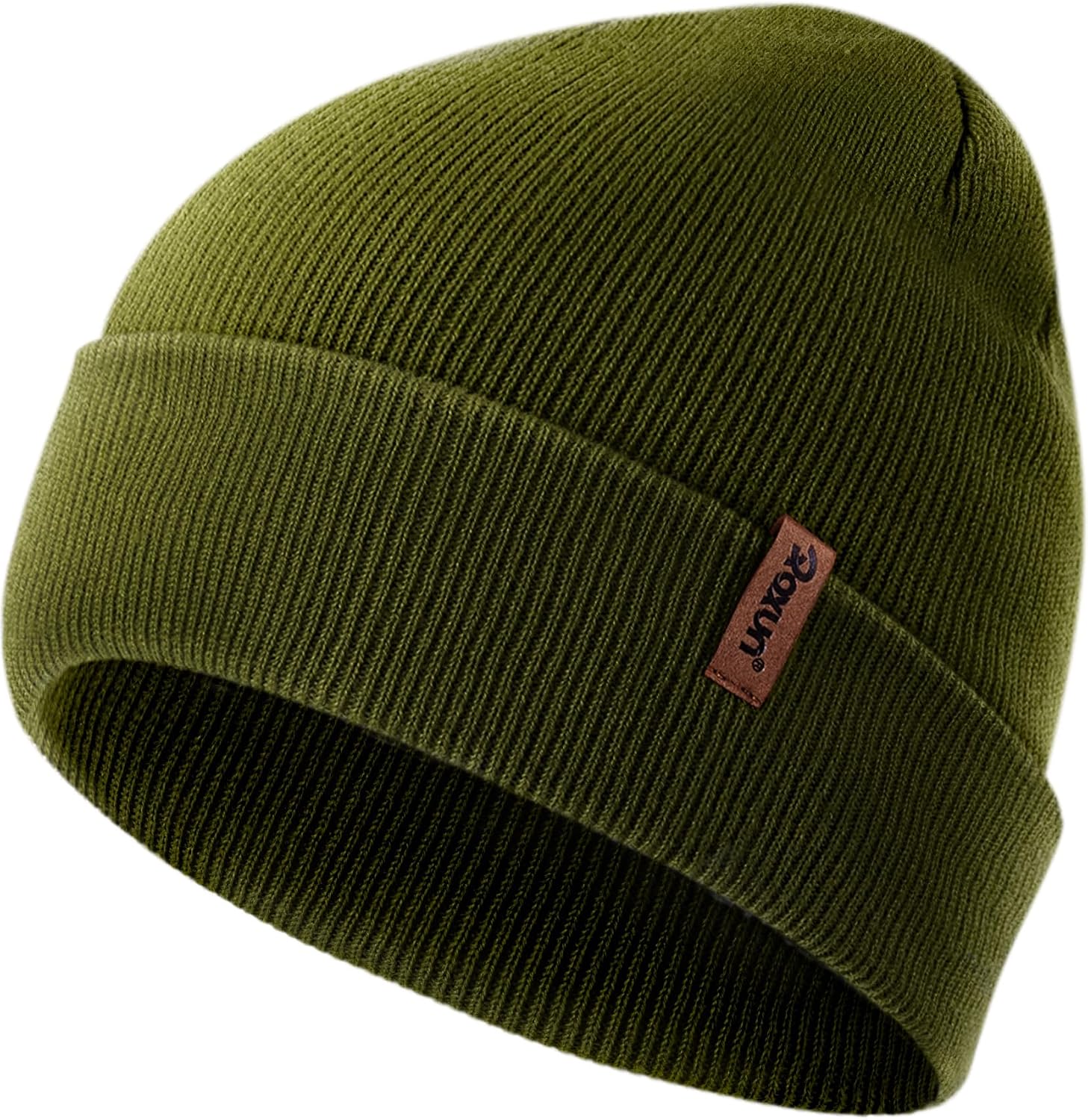 ROXUN Beanie for Men/Women Winter Hat Knit Cuffed Soft Warm Unisex ...