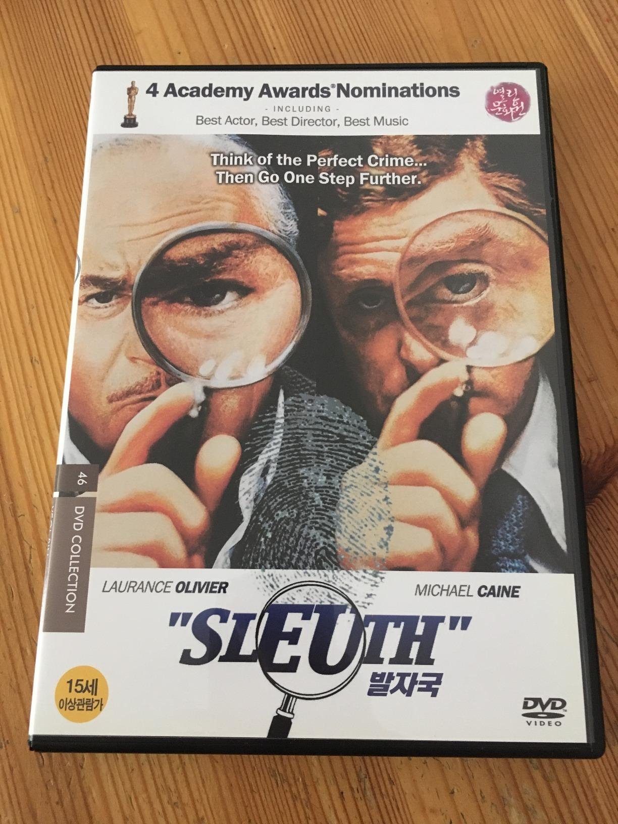 Sleuth [VHS] : Laurence Olivier, Michael Caine, Alec Cawthorne, Margo ...