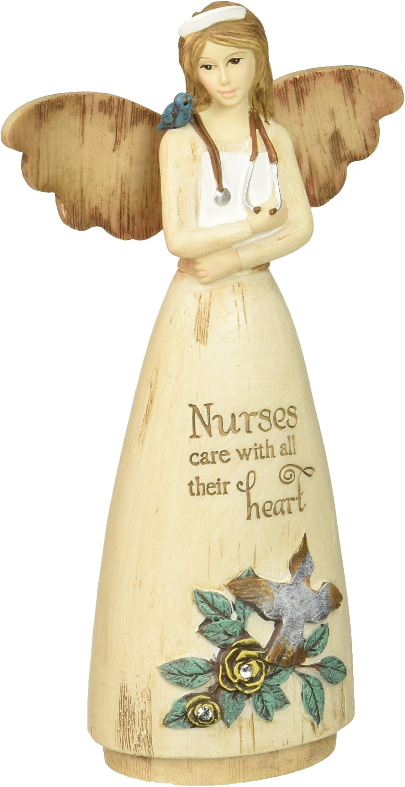 Amazon.com: The Grandparent Gift Co. Beyond Blessed Angel - Silver, for ...