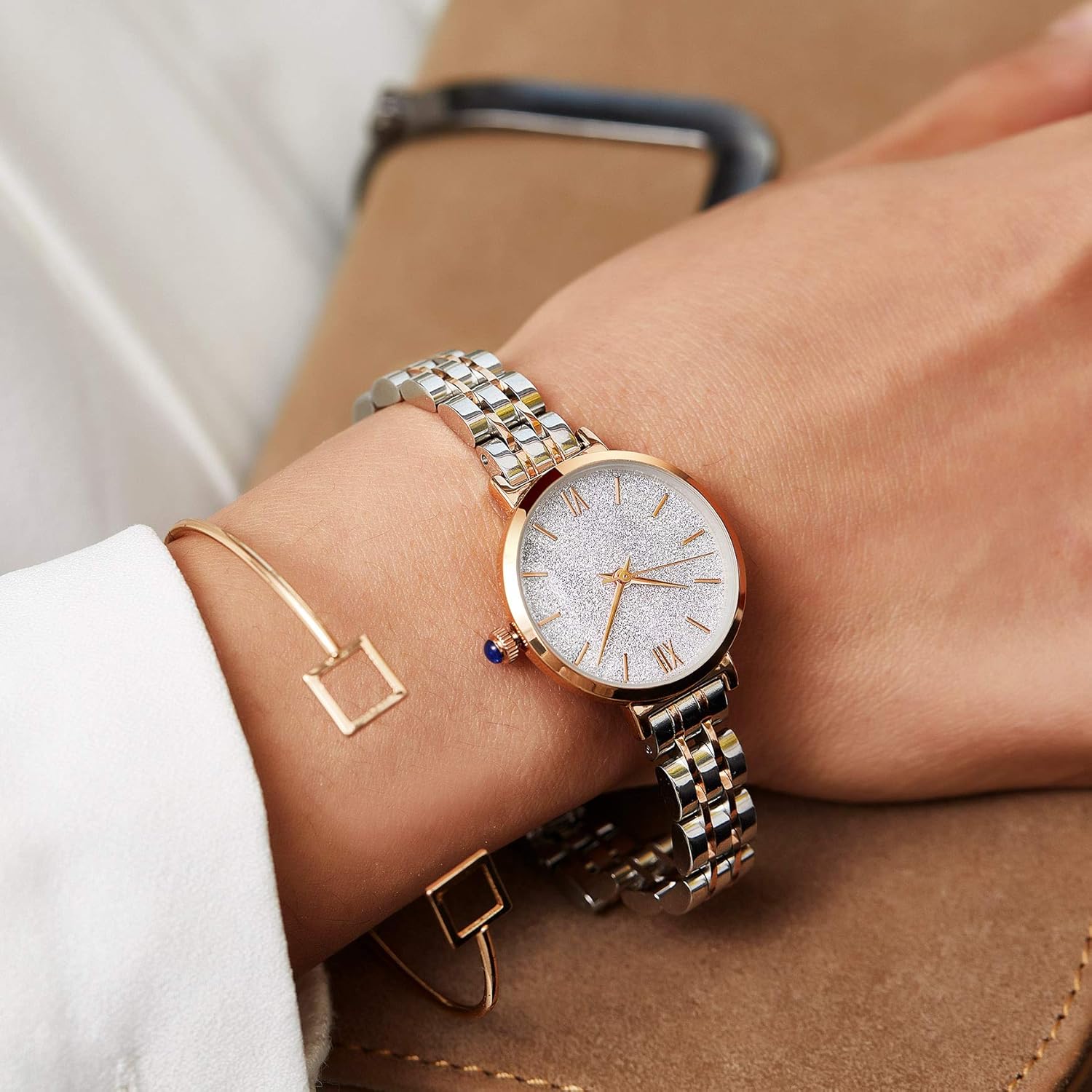 SURVAN Watch Designer Japanese Quartz Fashion Wrist Watch for Women 23k ...