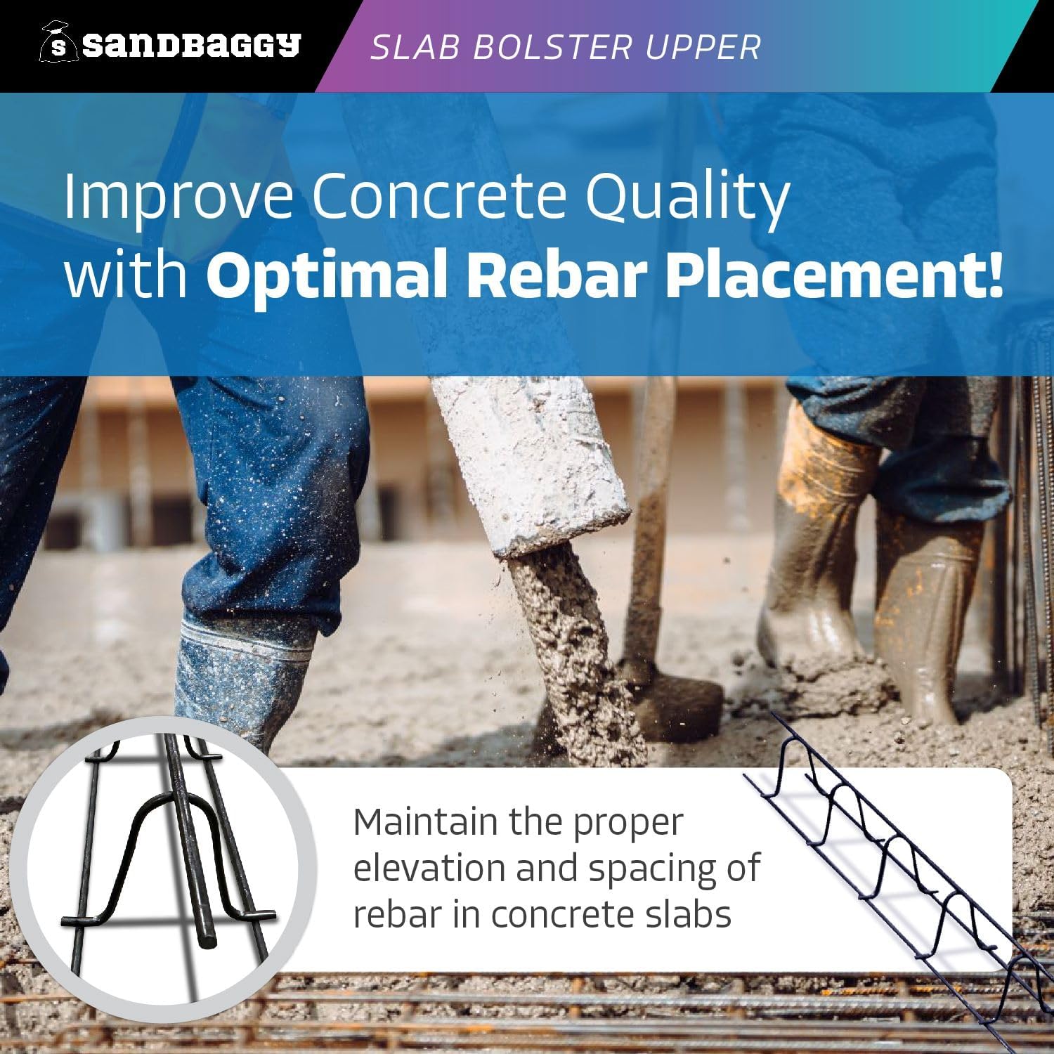 Concrete Plain Slab Bolster Upper - Continuous Rebar Philippines | Ubuy