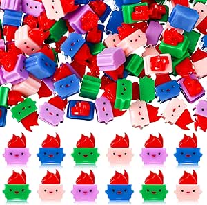 Amazon.com: Simgoing 100 Pcs Mini Dumpster Fire Ornament Halloween ...