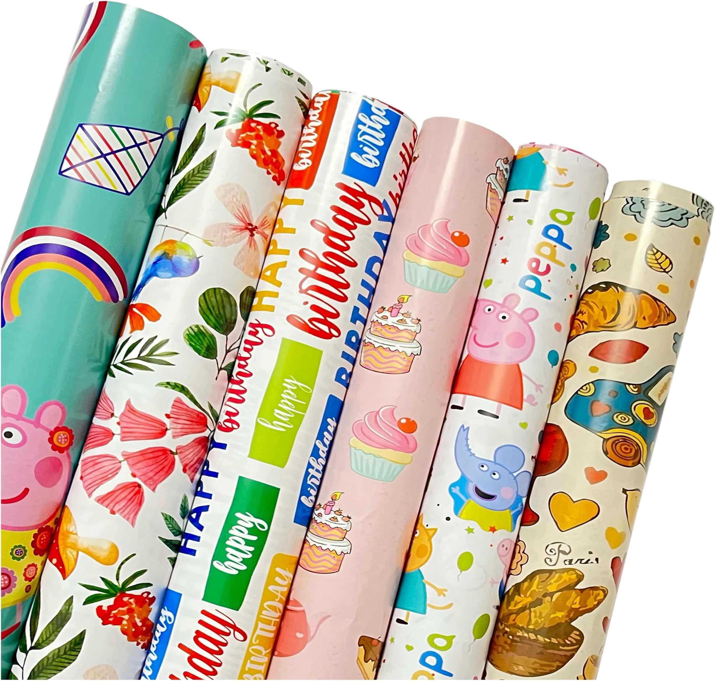Accuprints Gift Wrapping Paper Pack Of 12 | Design Multiwrapping |Size ...