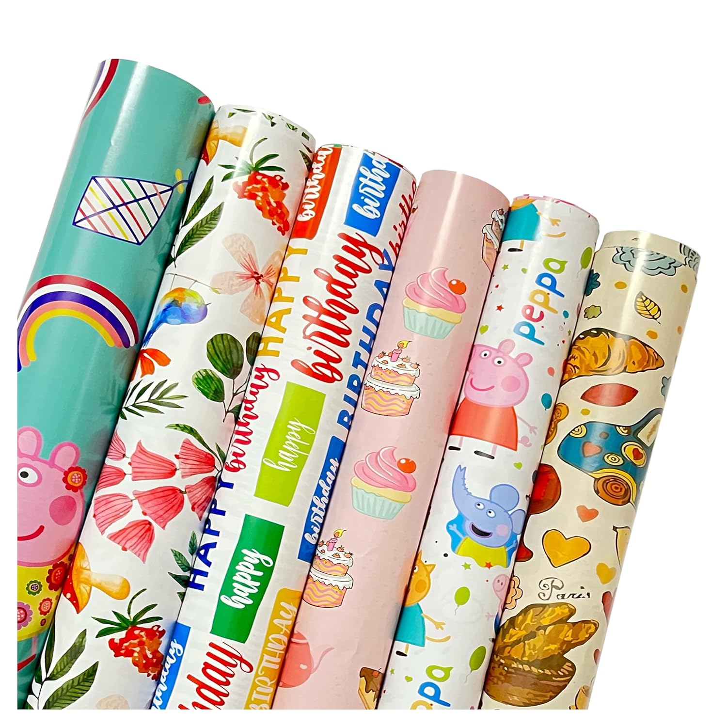 Accuprints Gift Wrapping Paper Pack Of 12 | Design Multiwrapping |Size ...