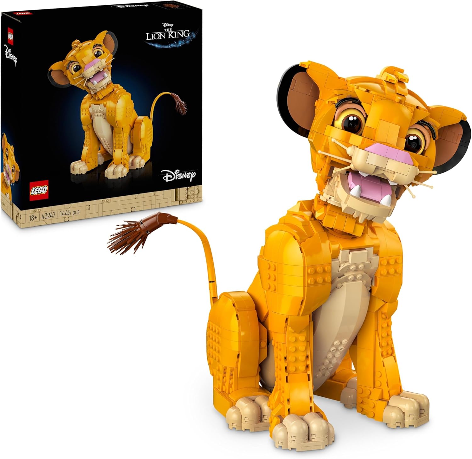 LEGO ǀ Disney Simba, Le Jeune Roi Lion, Set de Construction pour ...