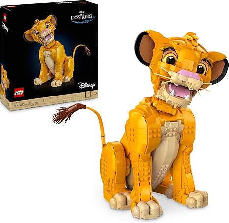 LEGO ǀ Disney Young Simba the Lion King - Collectible Animal Figure ...
