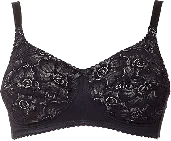 Kudreshov Post Mastectomy Bra Black (36B) at Amazon Women’s Clothing store