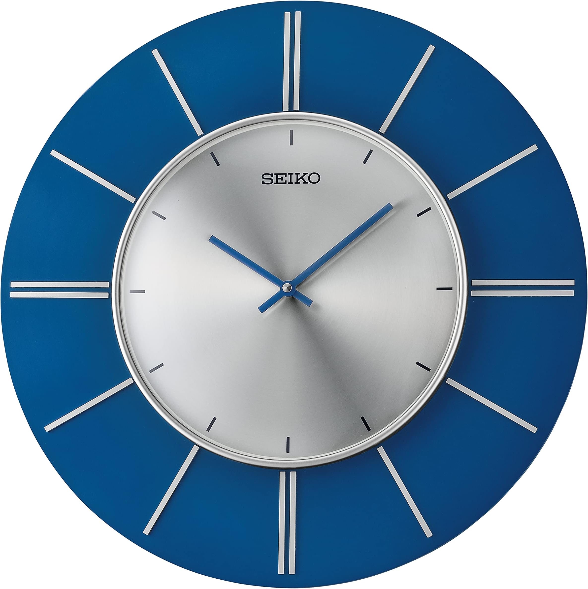 Amazon.com: Seiko Sara Wall Clock, Blue : Home & Kitchen