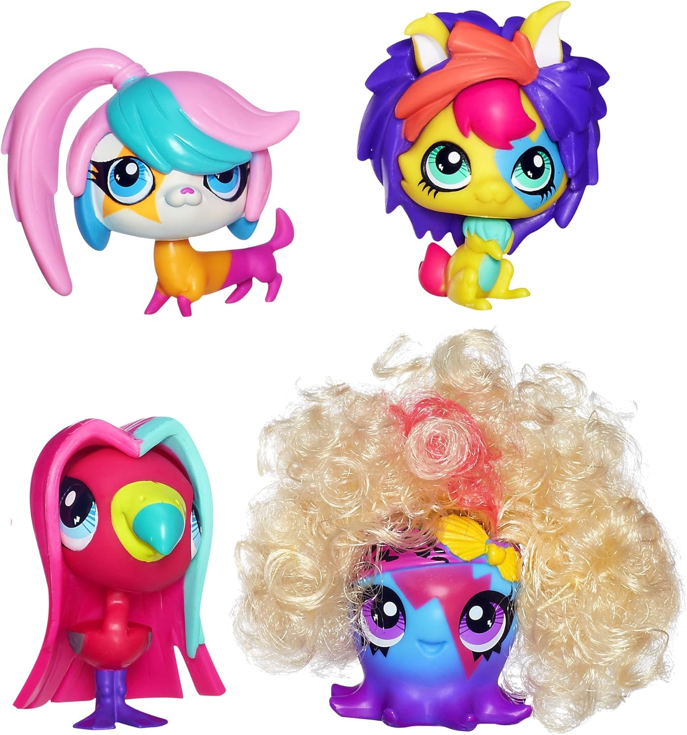 Littlest Pet Shop Candy Jam - 4 Figure Collectors Pack Limited Edition ...