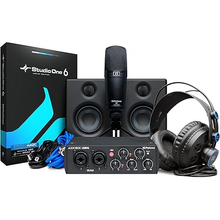 Amazon.com: PreSonus AudioBox Studio Ultimate Bundle 25th Anniversary ...