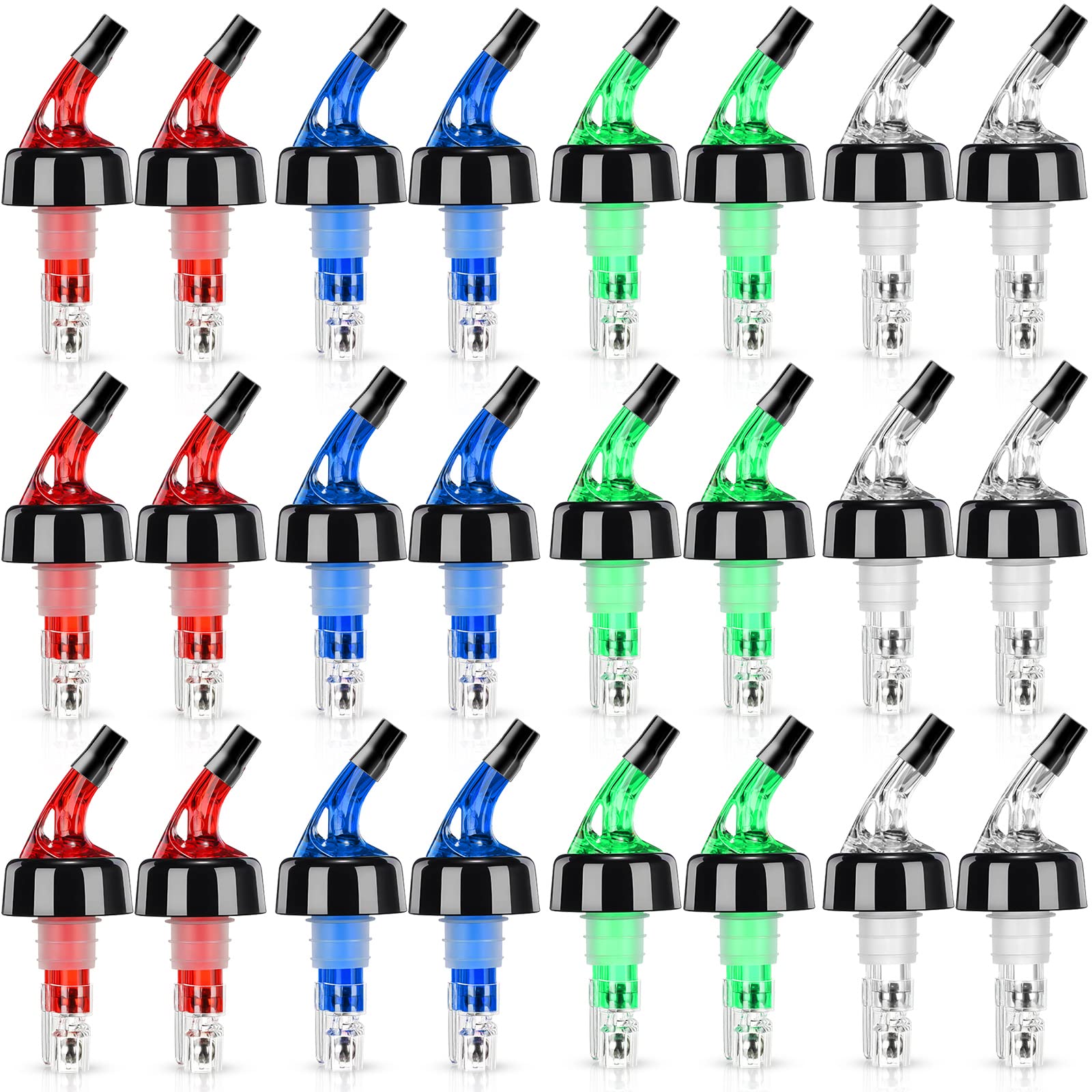 Amazon.com: Automatic Measured Bottle Pourer Liquor Measure Pourer ...