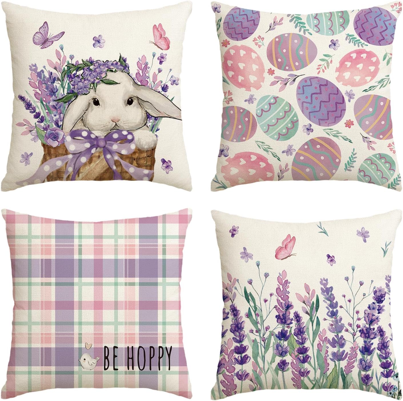 Amazon.com: ONFAON Easter Decorations for The Home, Easter Pillow ...