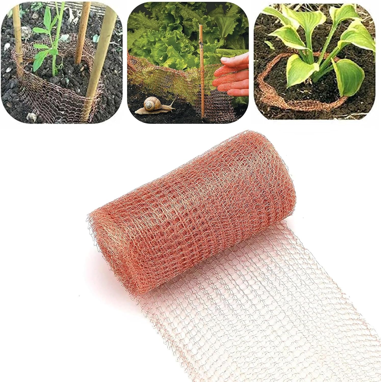Copper Mesh Slug Repellent UK,Copper Mesh 12.7cm/5in x 6m/20 Feet Fine ...