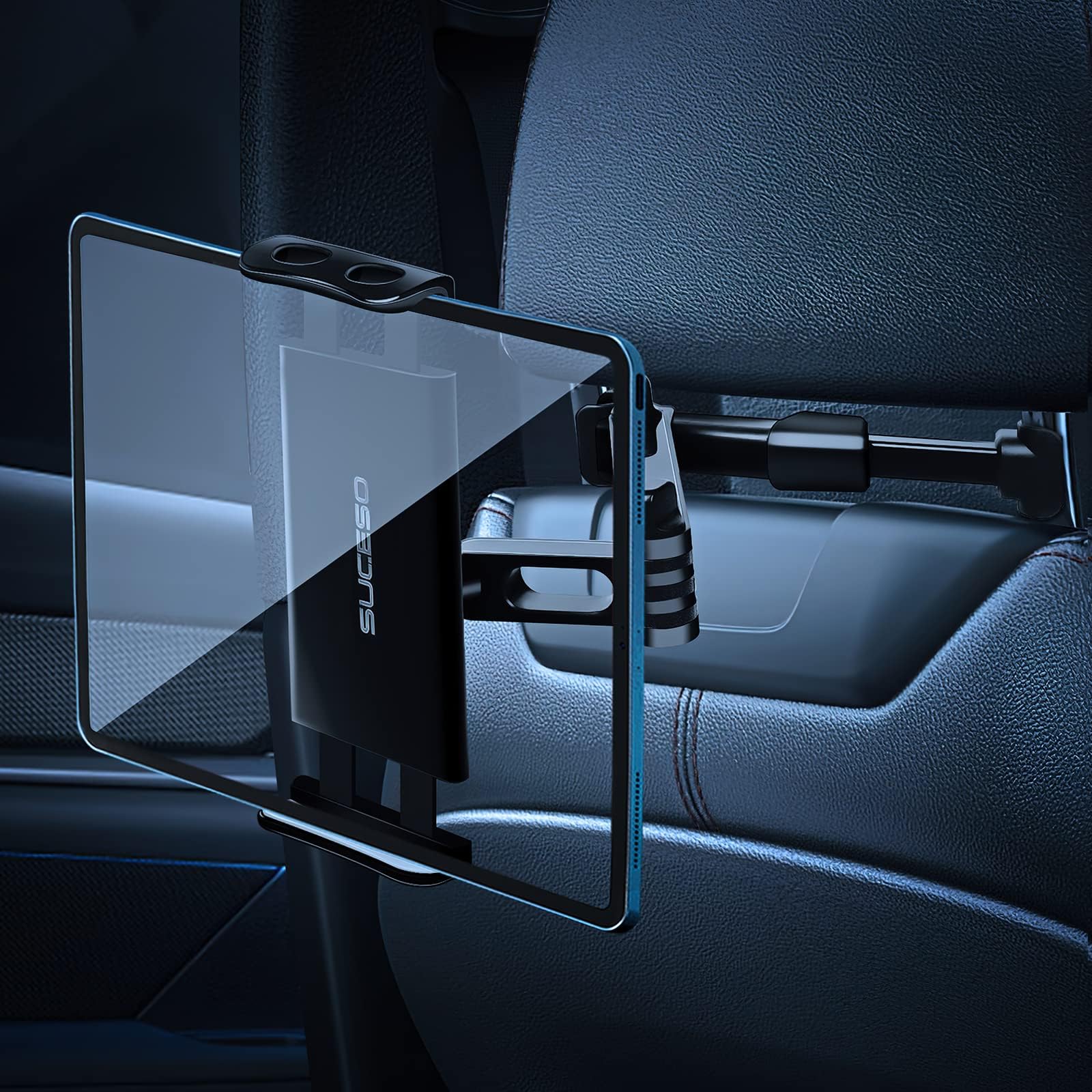 SUCESO Car Tablet Holder Car Headrest Mount Car Seat Stand Cradle ...