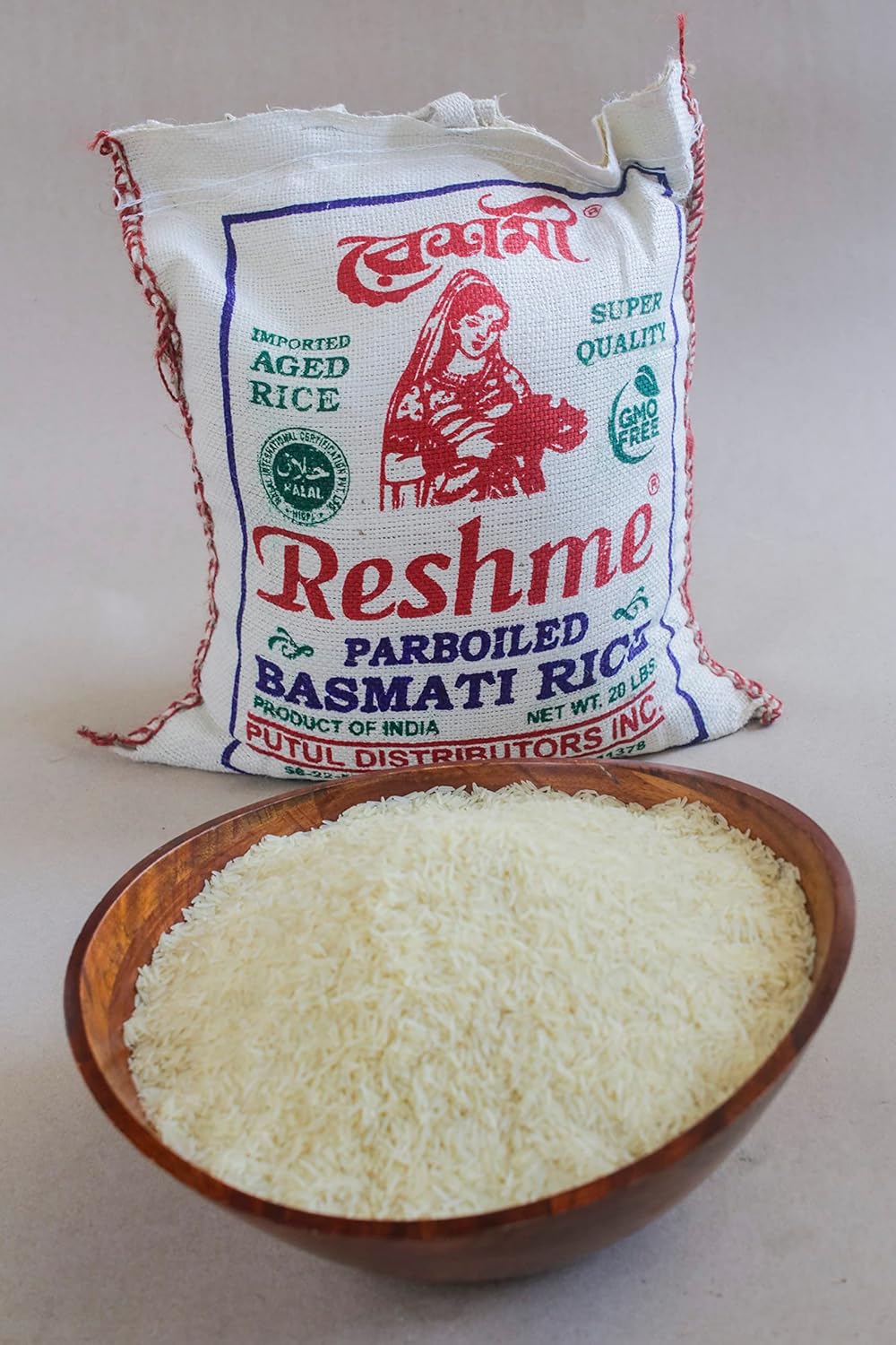 Amazon.com: Reshme- Parboiled Basmati Rice 20 lb x 2