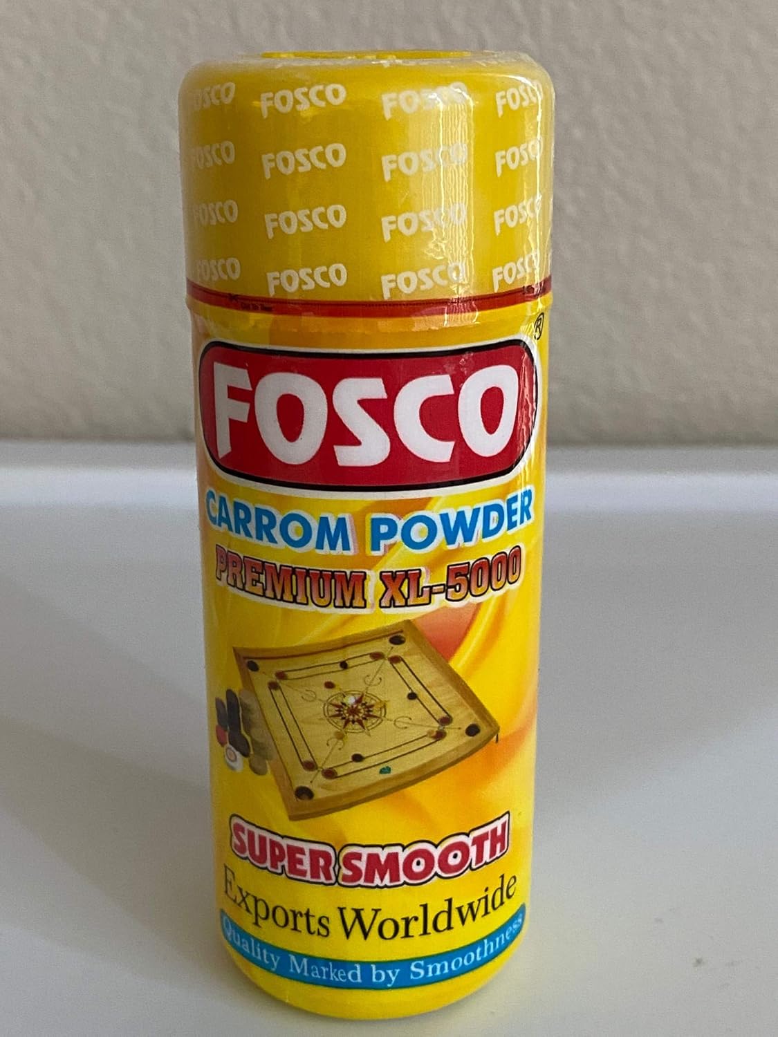 Amazon.com: FOSCO Smooth Carrom Board Powder, 70gm : Toys & Games