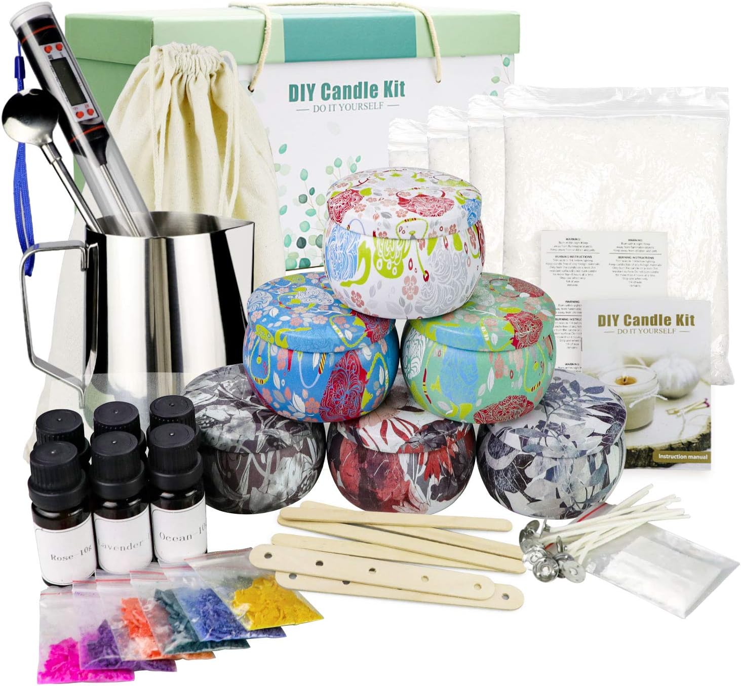 Soy Wax for Candle Making,Candle Wax,Candle Making Kit,Candle Making ...