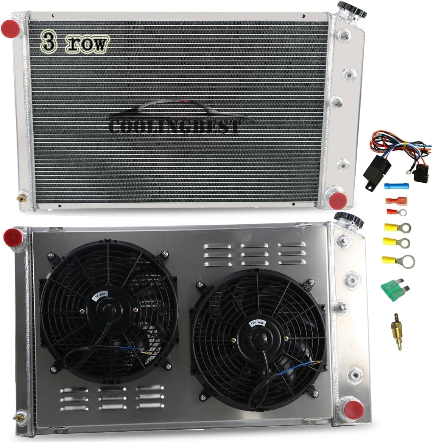 Amazon.com: Aluminum Radiators for 1977-1987 Chevy/GMC C/K/G-Series C10 ...