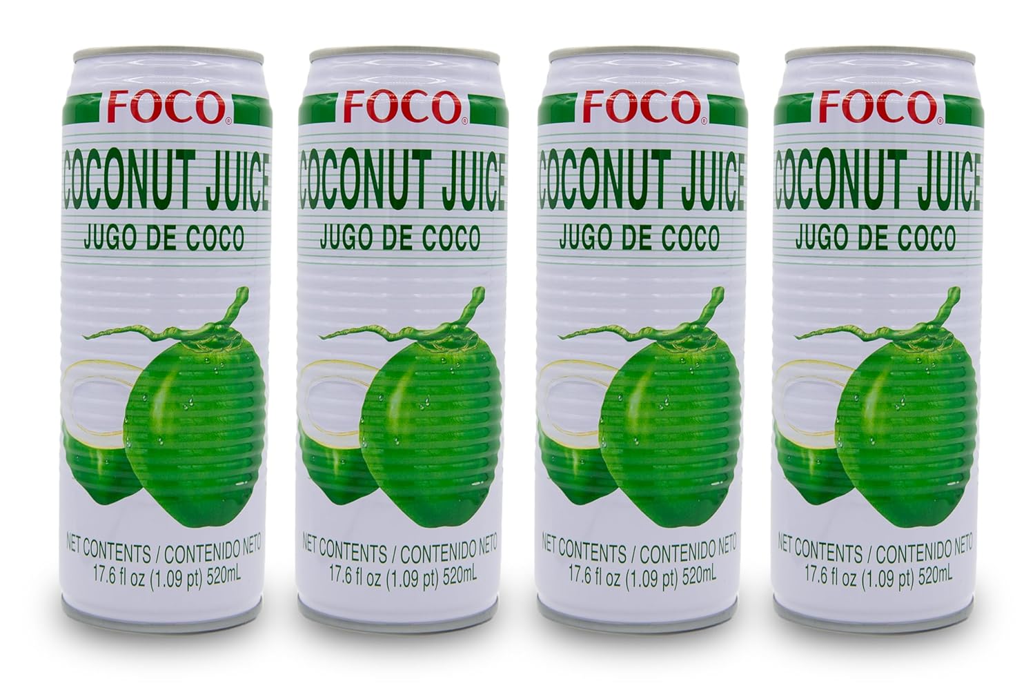 Amazon.com: Paquete de jugo de coco con pulpa – Incluye 4 botellas de ...