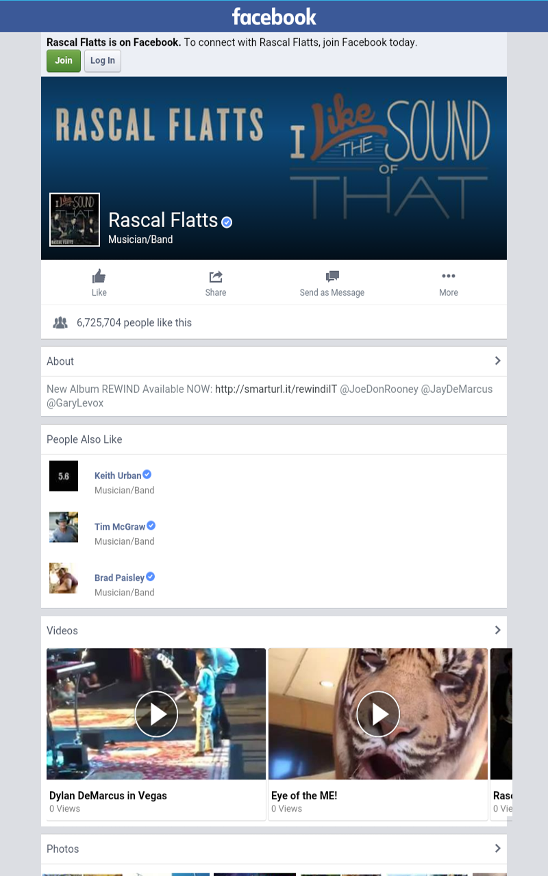 Unofficial Rascal Flatts Fan App - App on Amazon Appstore
