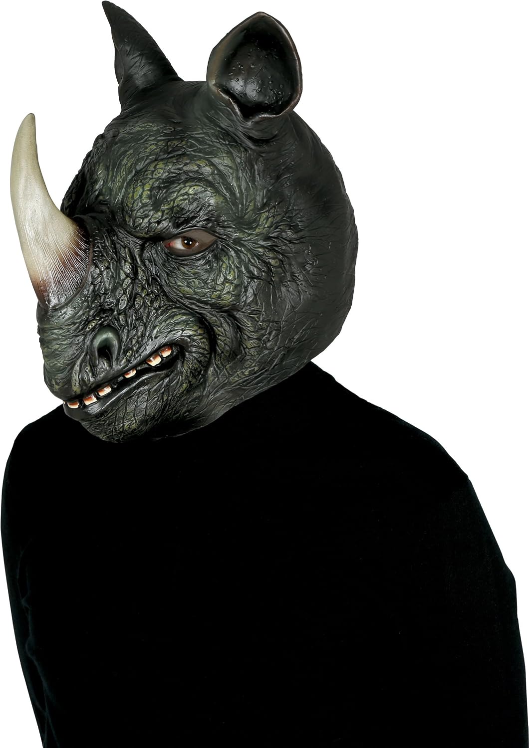 Caoutchouc masque adulte rhinocéros : Amazon.fr: Mode