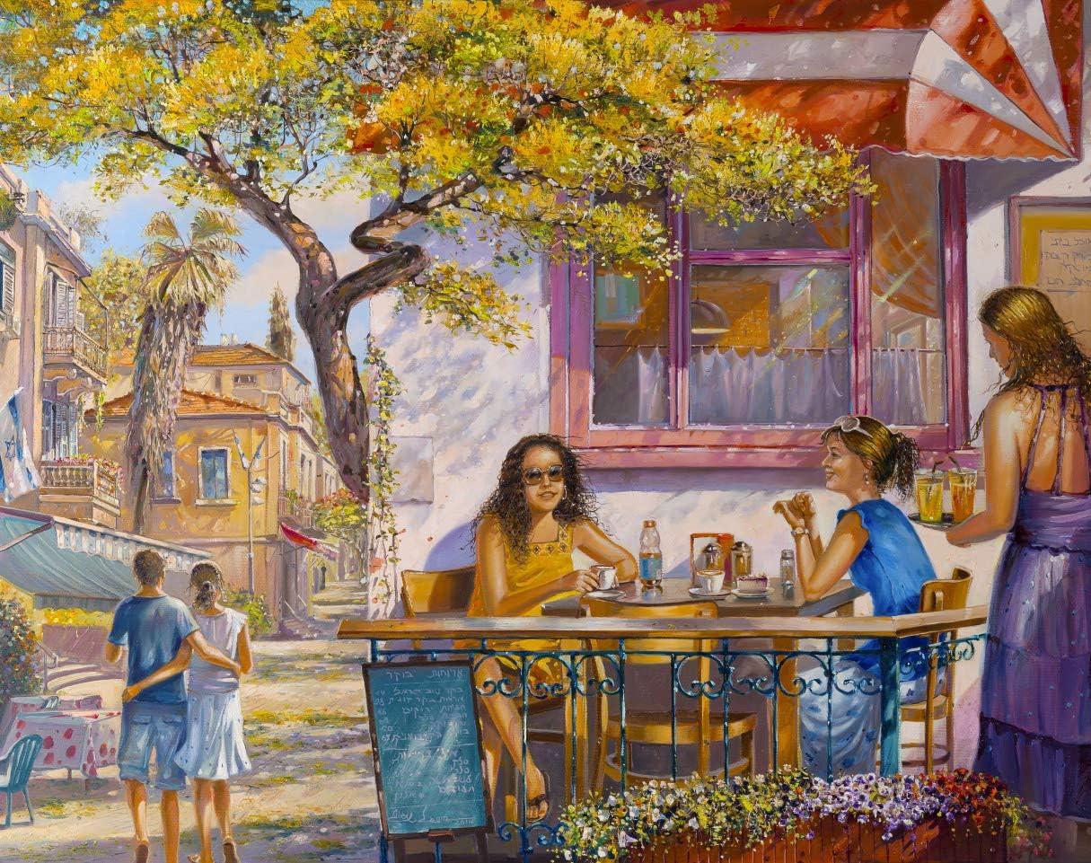 Amazon.com: Alex Levin - Breakfast in Tel Aviv's Cafe - Limited Edition ...