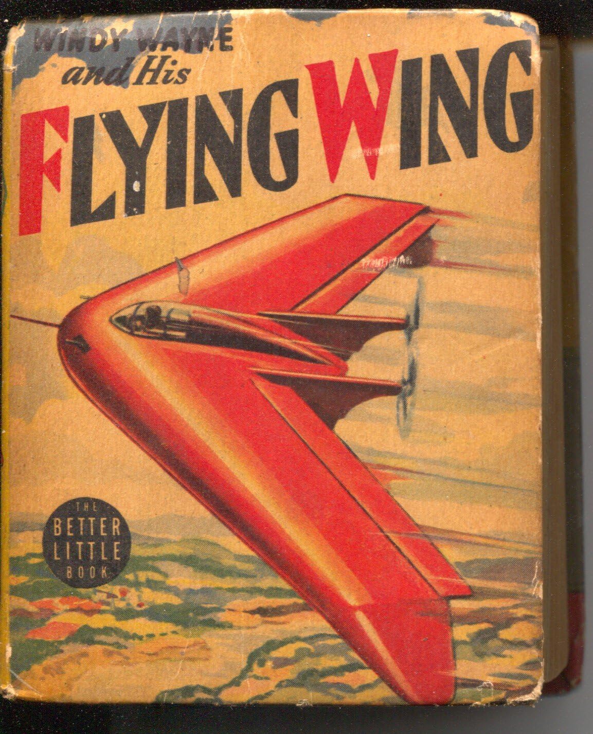 Amazon.com: Windy Wayne and His Flying Wing #1433 1942-Big Little Book ...