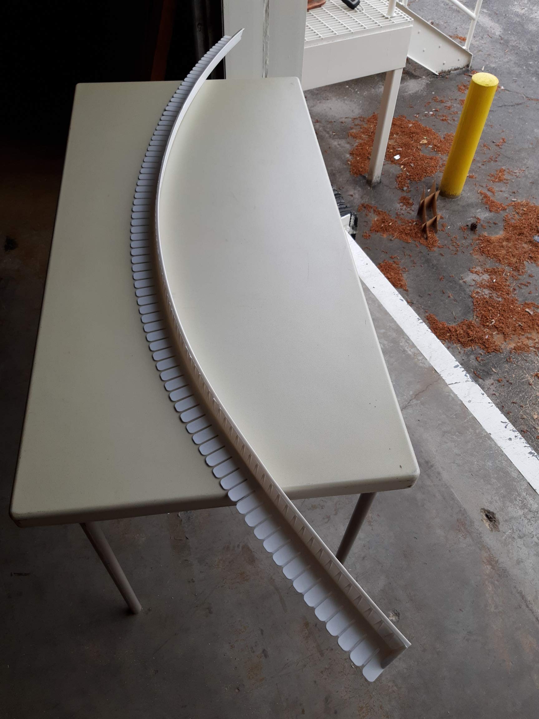 Curved Metal Window Flashing Aluminium Window Head Flashing X 3m