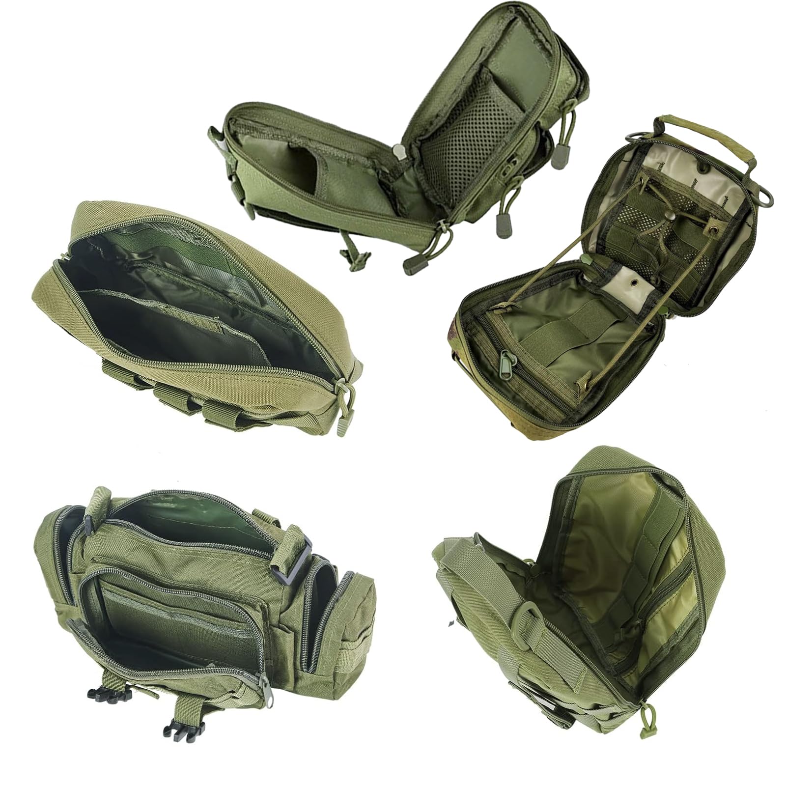 First Aid Pouch Car Organizer Universal Tactical Car Seat Back ...