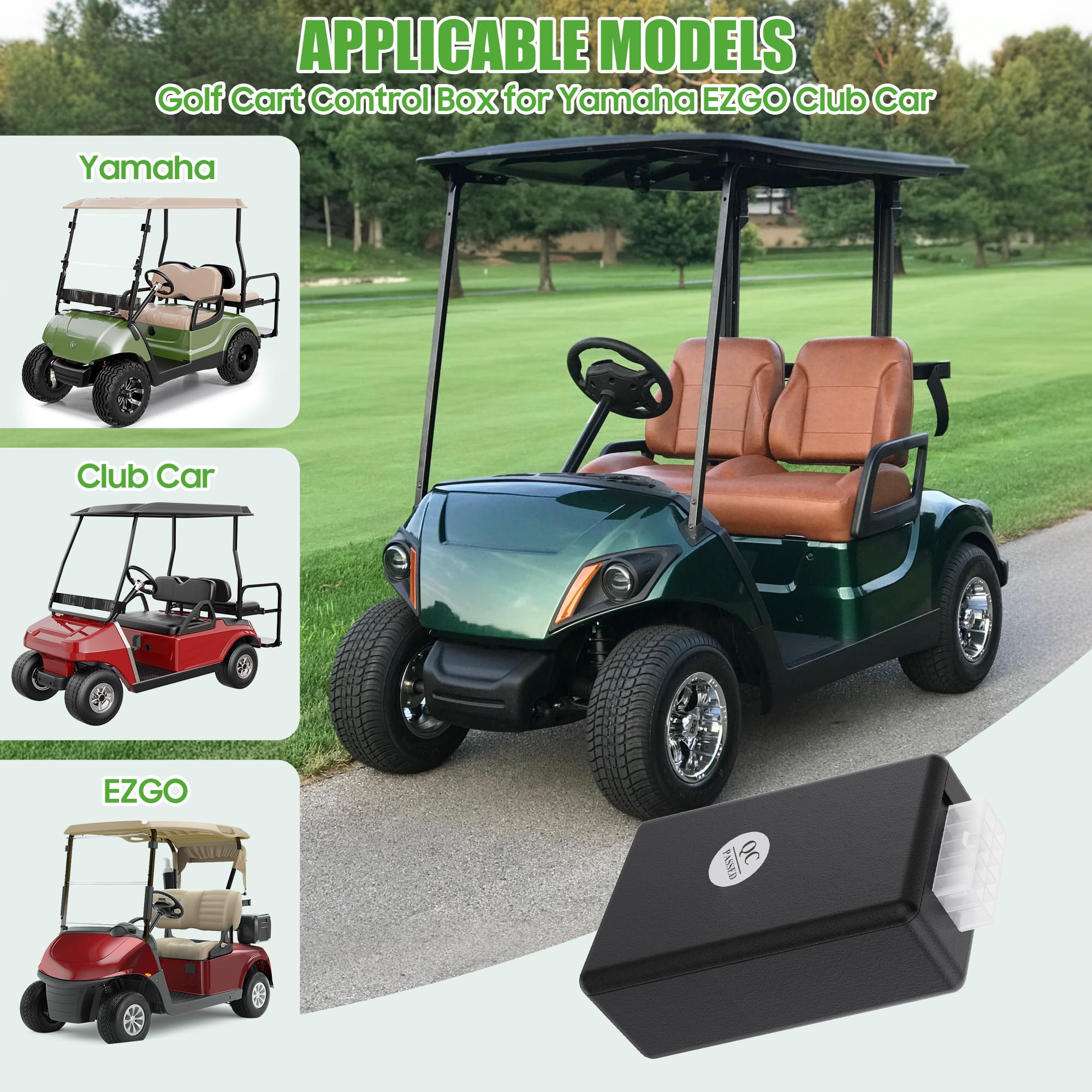 Snapklik.com : 10L0L Golf Cart Control Box For Yamaha, EZGO TXT RXV And ...