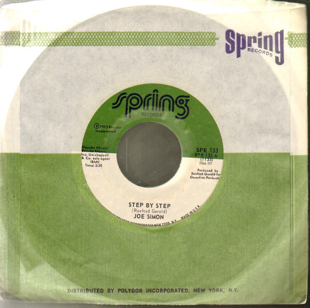 Amazon.com: Step by Step b/w Talk Don't Bother Me (45 RPM): CDs & Vinyl