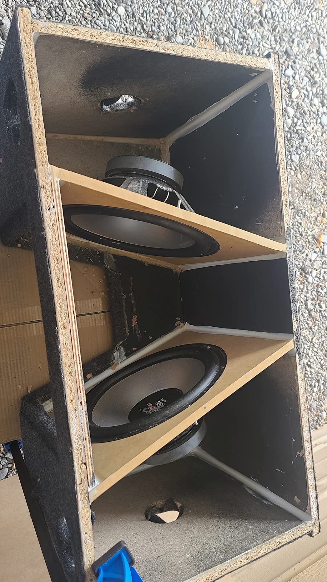 $28/mo - Finance 12" 1200W Car Audio Subwoofer - 2 Way Neon Bandpass ...