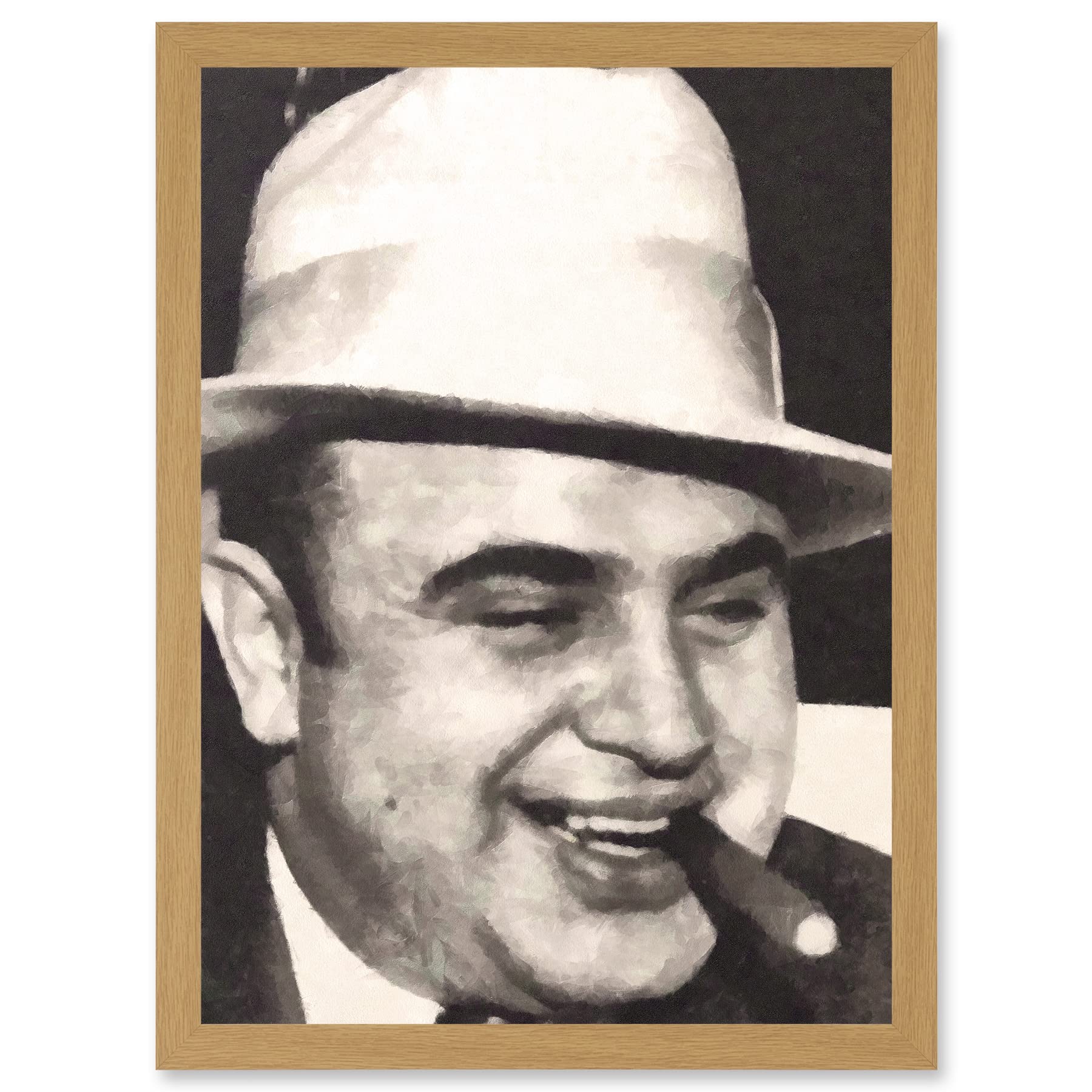 Al Capone With Cigar